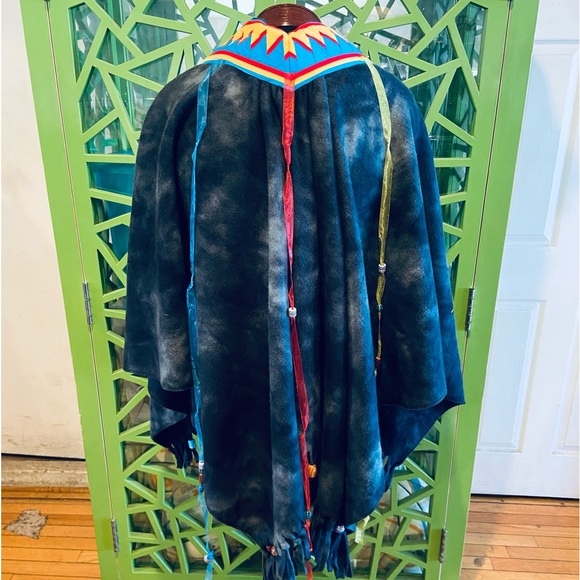 Ponchos & Serapes | Handmade Beaded Native American Inspired Fringed ...